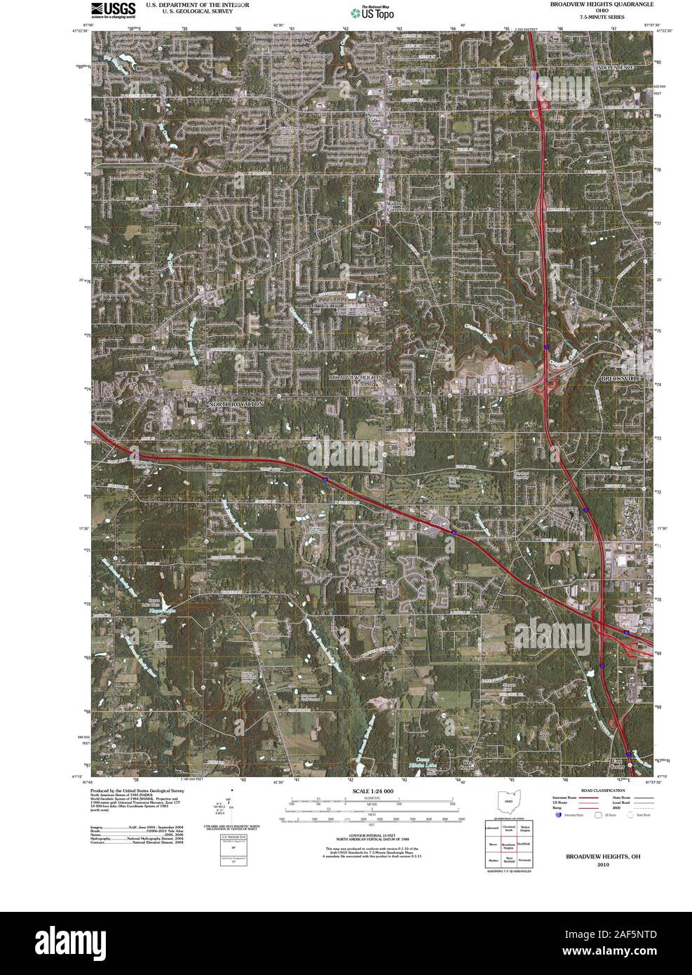 Map of broadview Cut Out Stock Images & Pictures - Alamy