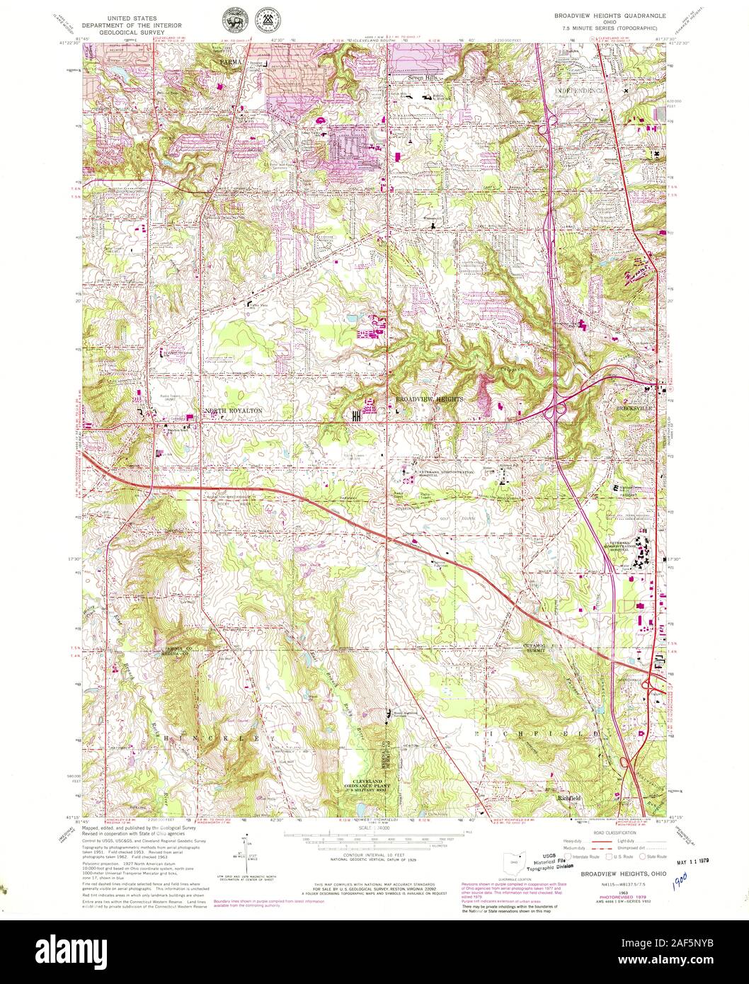 Map of broadview hi-res stock photography and images - Alamy