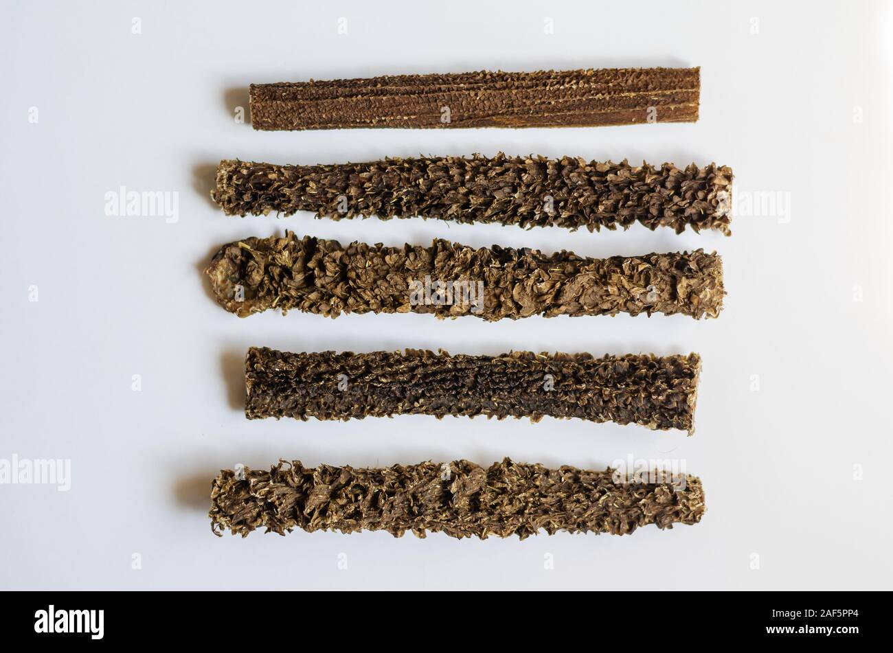 Dried beef tripe. Five sticks of dried beef stomach. Air dried cow ...