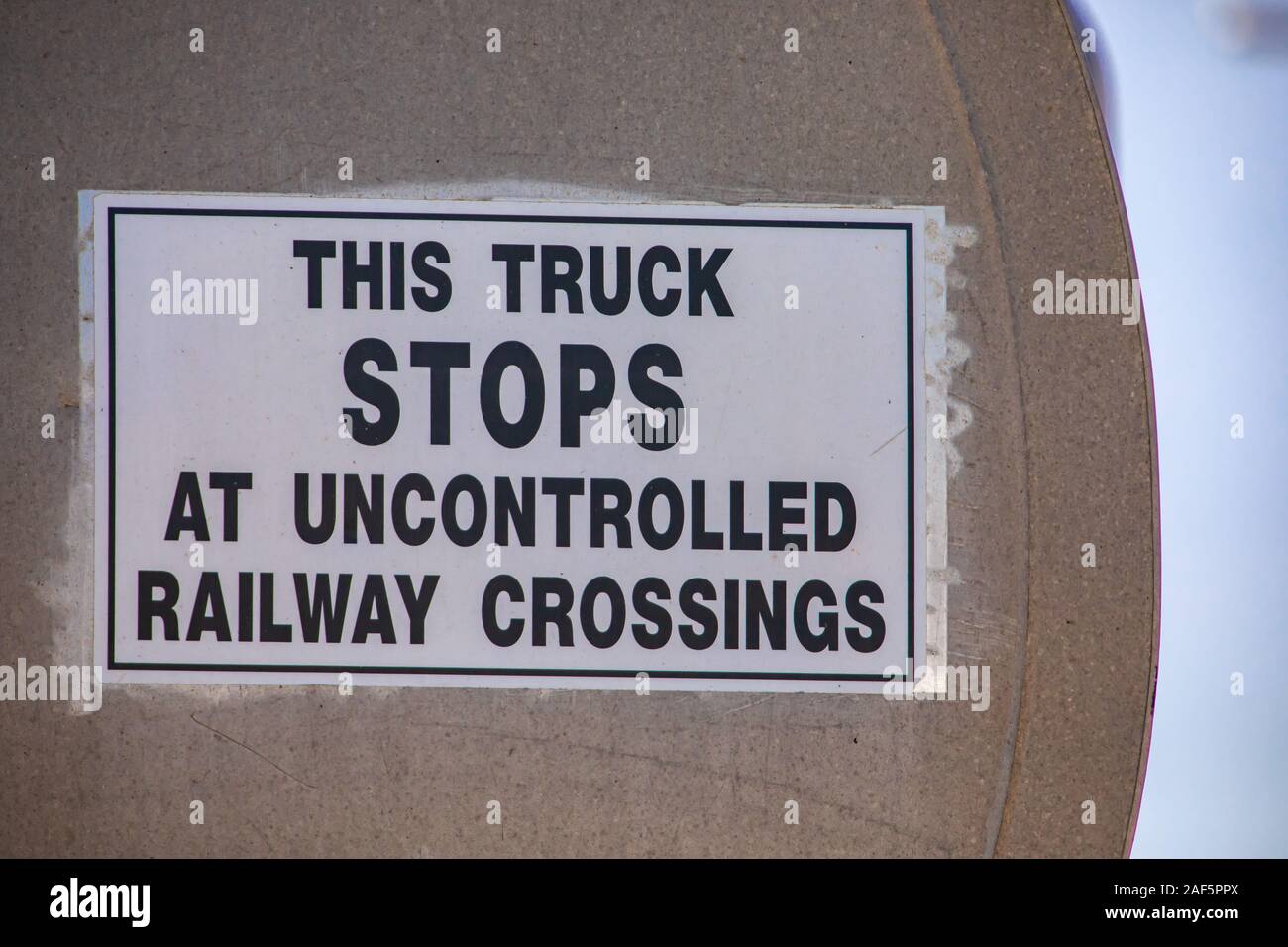 selective focus and close up view on Warning white a poster sign says ...