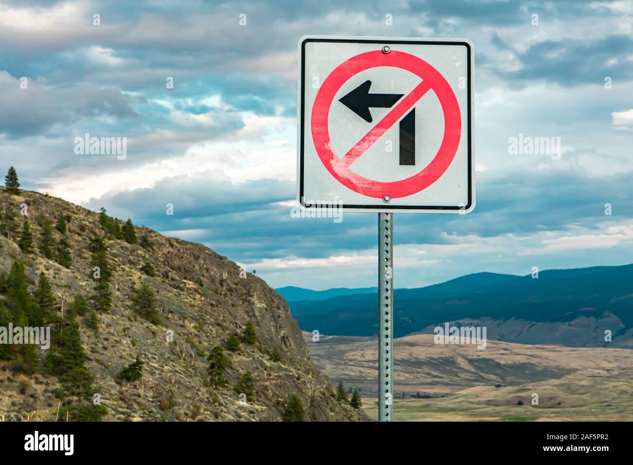 Regulatory Road Sign