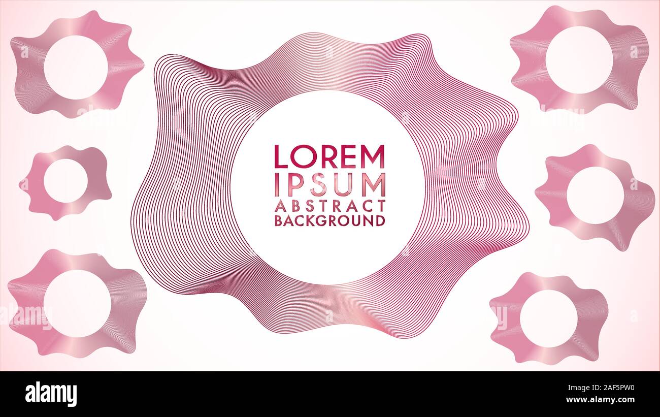 Metalic Spectrum Audio, Abstract Wave Line Background Design Template ...