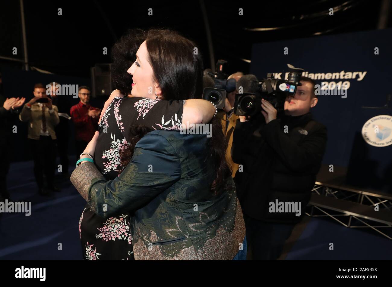 The sdlps claire hanna embraces dup candidate emma little pengelly hi ...