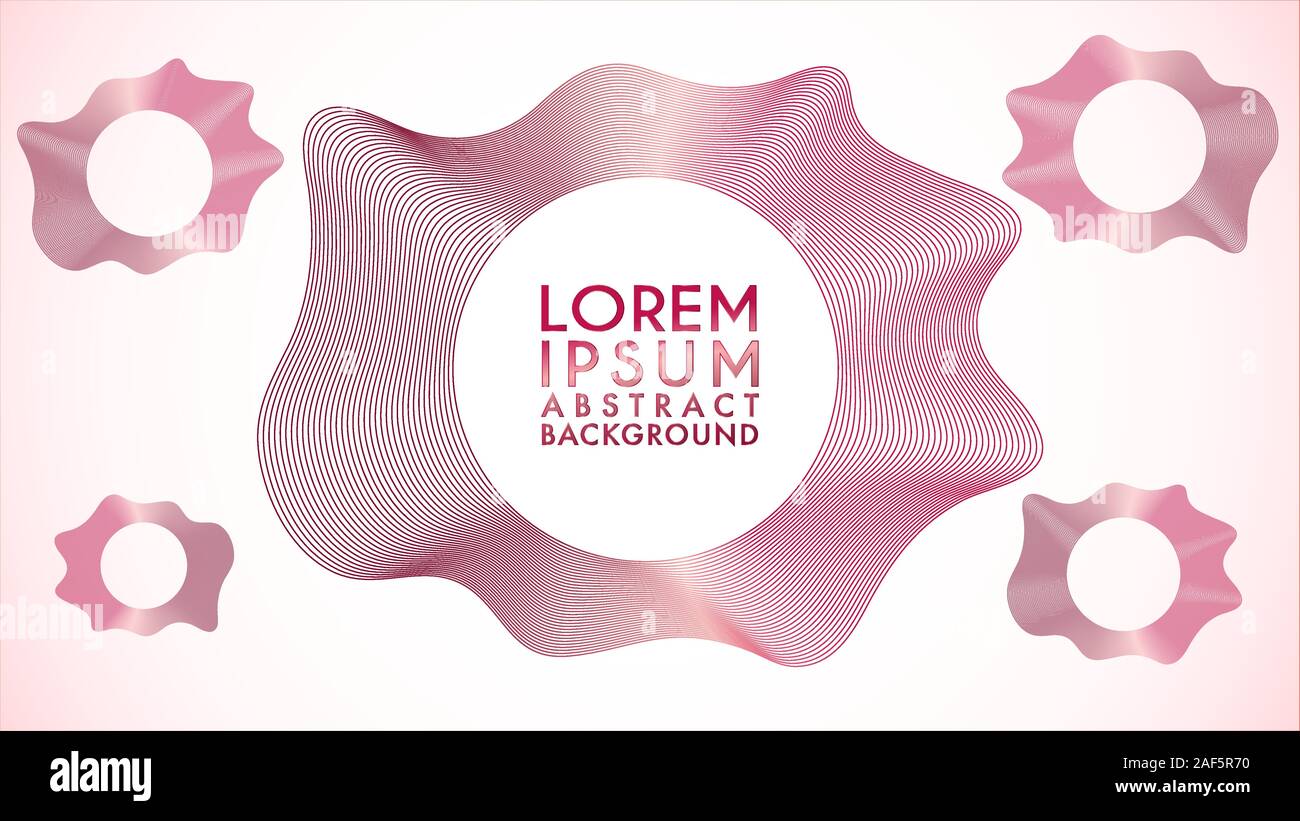 Metalic Spectrum Audio, Abstract Wave Line Background Design Template ...