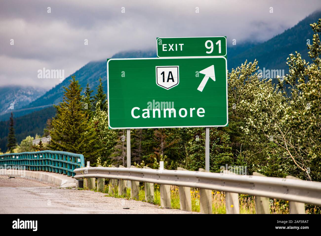 Road Sign Alberta High Resolution Stock Photography and Images - Alamy
