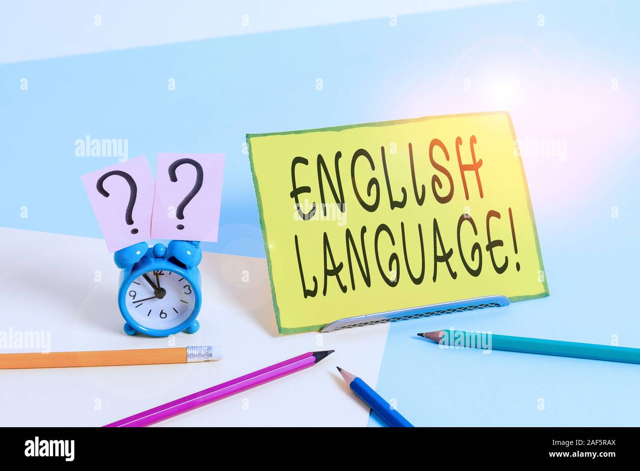 Conceptual hand writing showing English Language. Concept meaning third ...