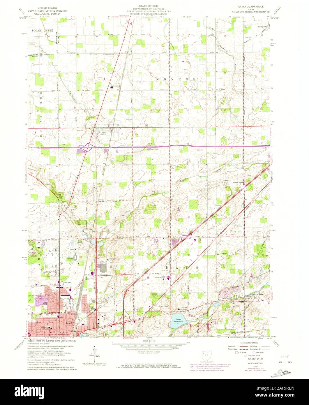 1960 map of cairo hi-res stock photography and images - Alamy