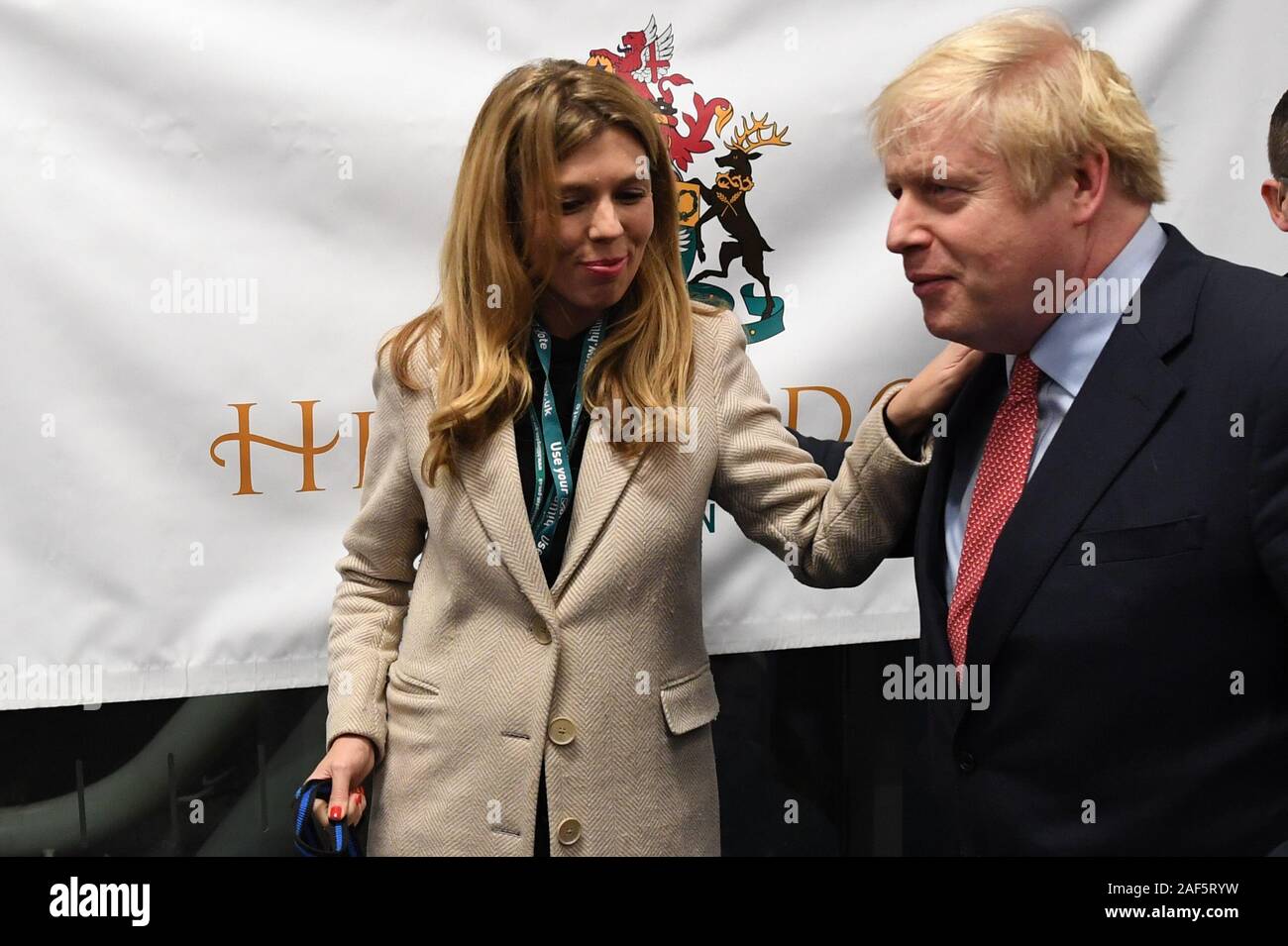 Prime Minister Boris Johnson with partner Carrie Symonds and dog Dilyn ... Prime Minister Boris Johnson with partner Carrie Symonds and dog Dilyn ...