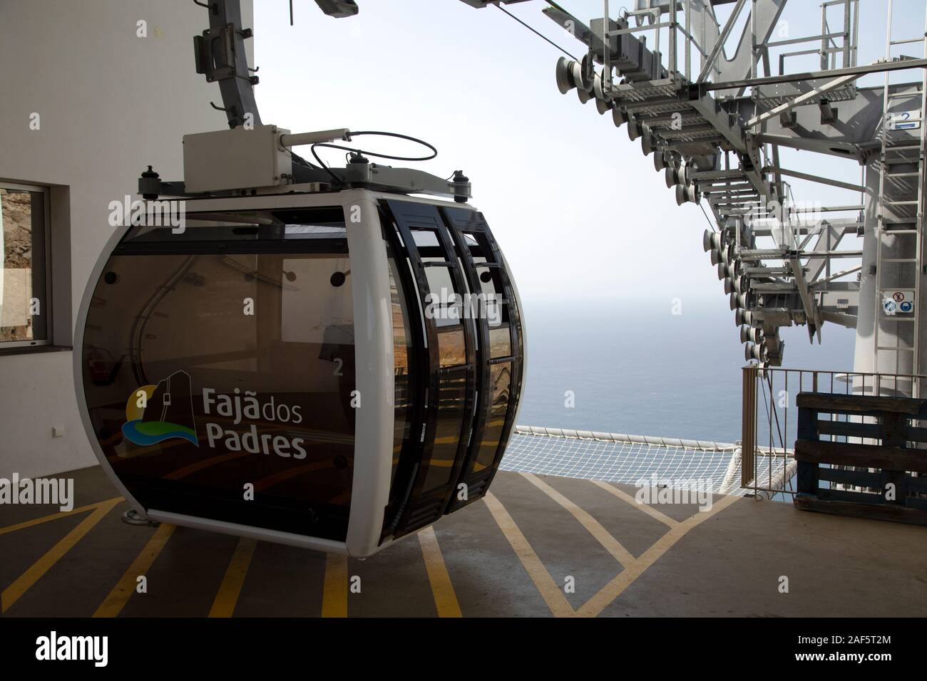 Tram line (tramline) to Faja Dos Padres on Madeira Stock Photo - Alamy