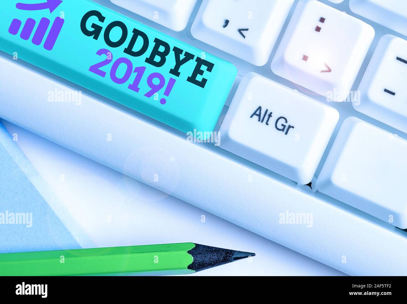 Conceptual hand writing showing Godbye 2019. Concept meaning express ...