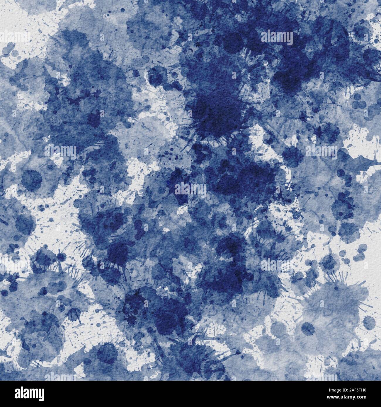 Blue water mark paint ink on White textured background Stock Photo - Alamy