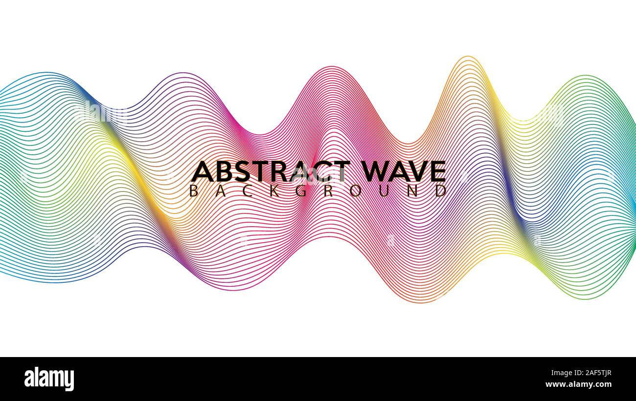 Spectrum wavy hi-res stock photography and images - Alamy