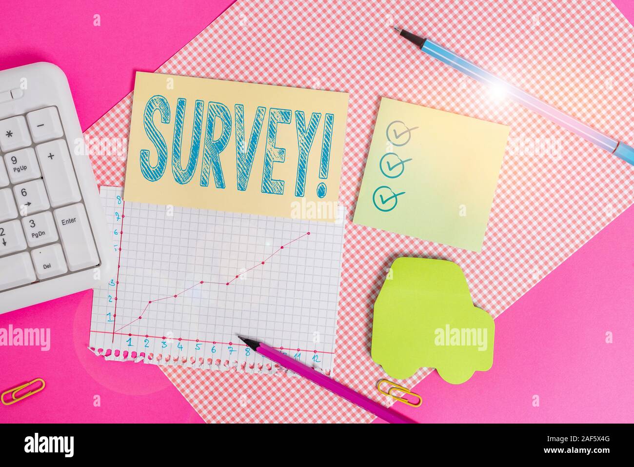 Handwriting text writing Survey. Conceptual photo research method used ...