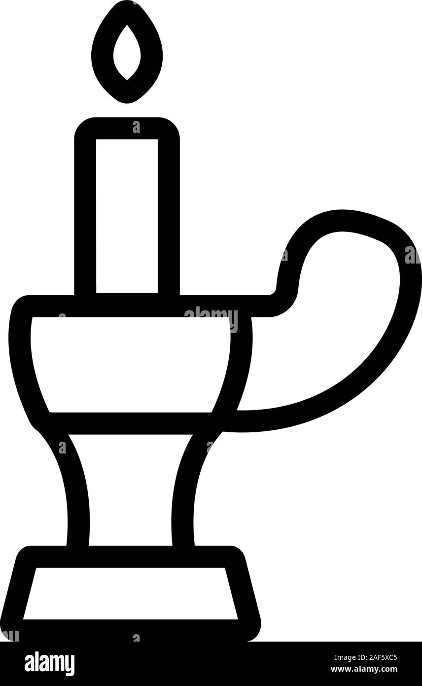 Illumination icon vector. Isolated contour symbol illustration Stock ...