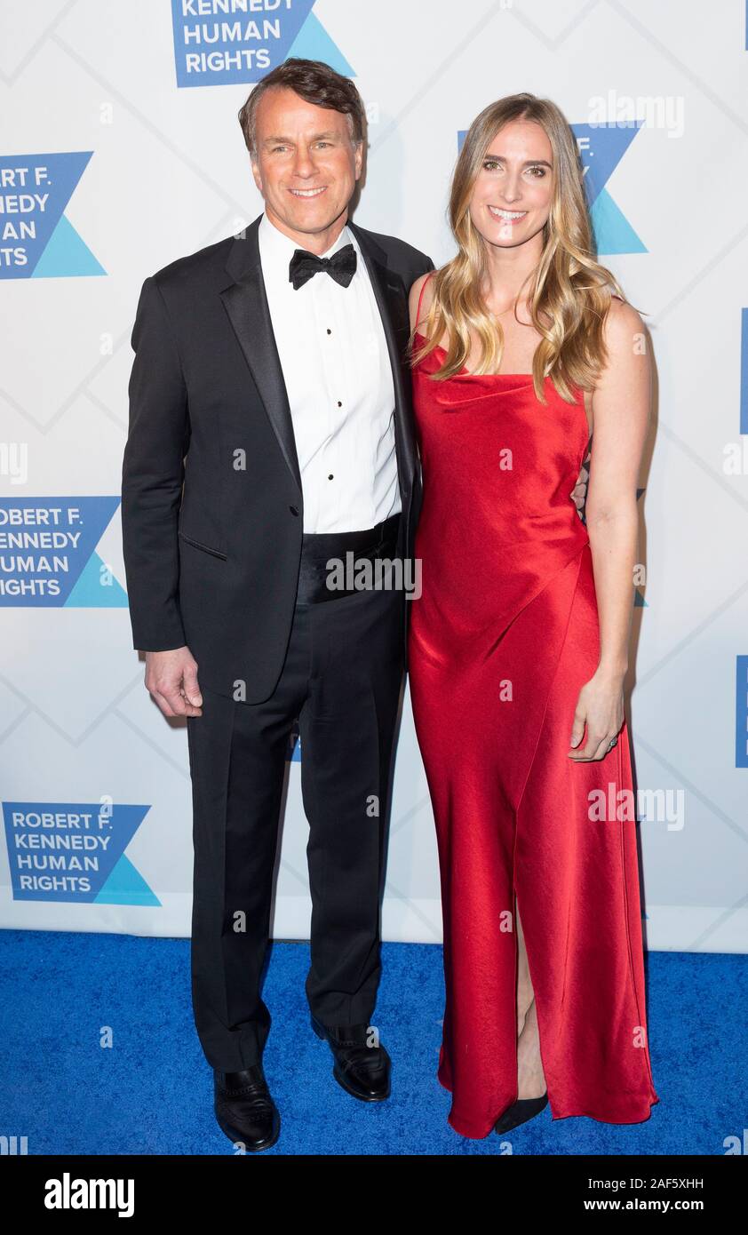 New York, NY - December 12, 2019: Glenn Tullman, Cayley Lamb attend the ...