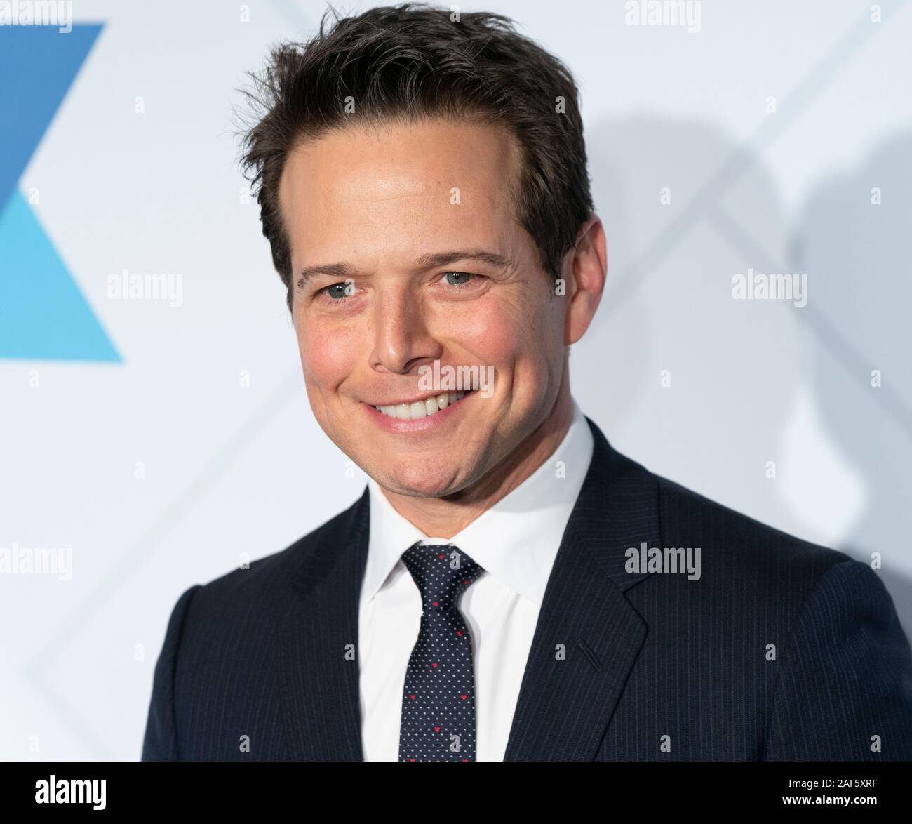 New York, NY - December 12, 2019: Scott Wolf attends the 2019 RFK ...