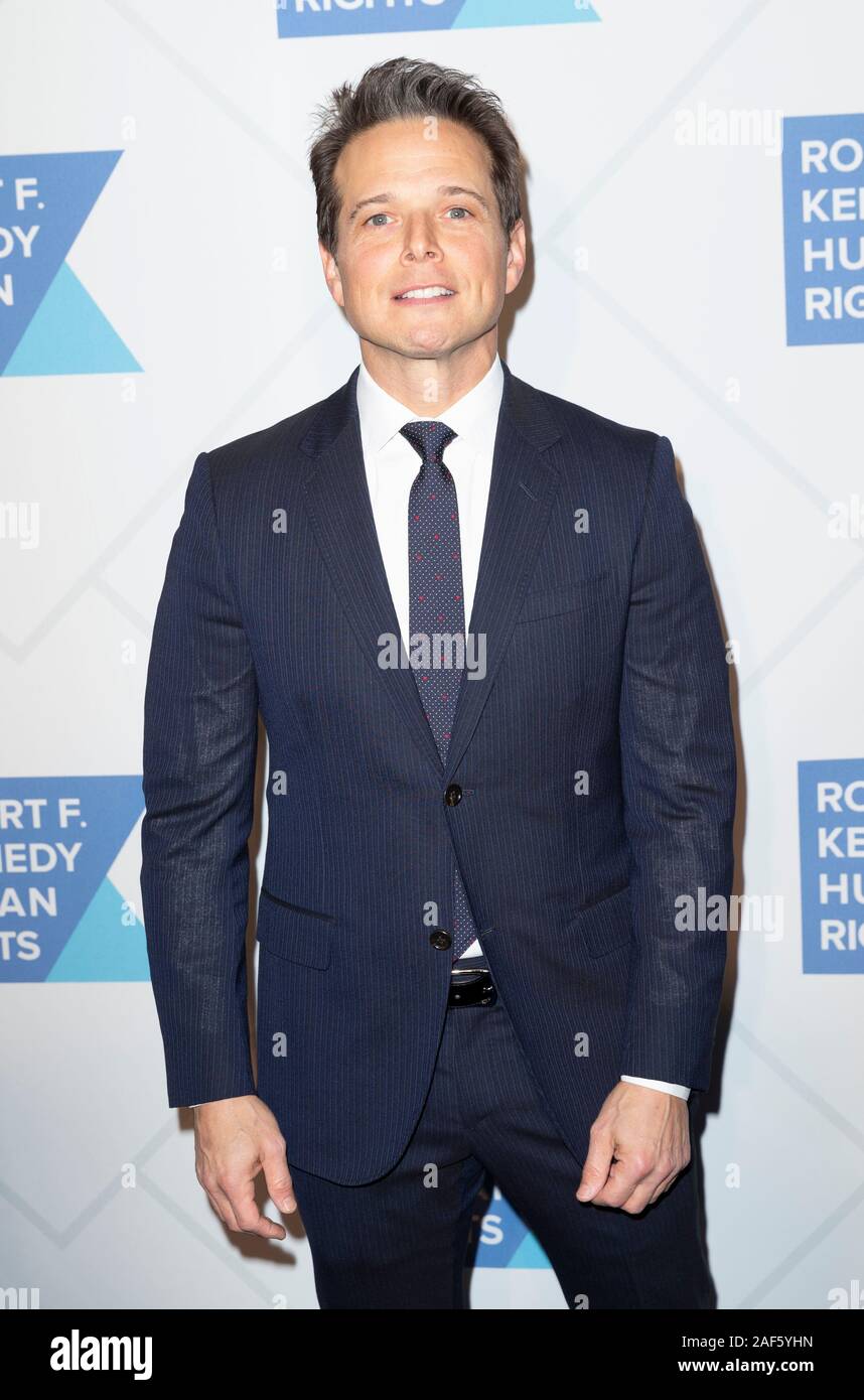 New York, NY - December 12, 2019: Scott Wolf attends the 2019 RFK ...