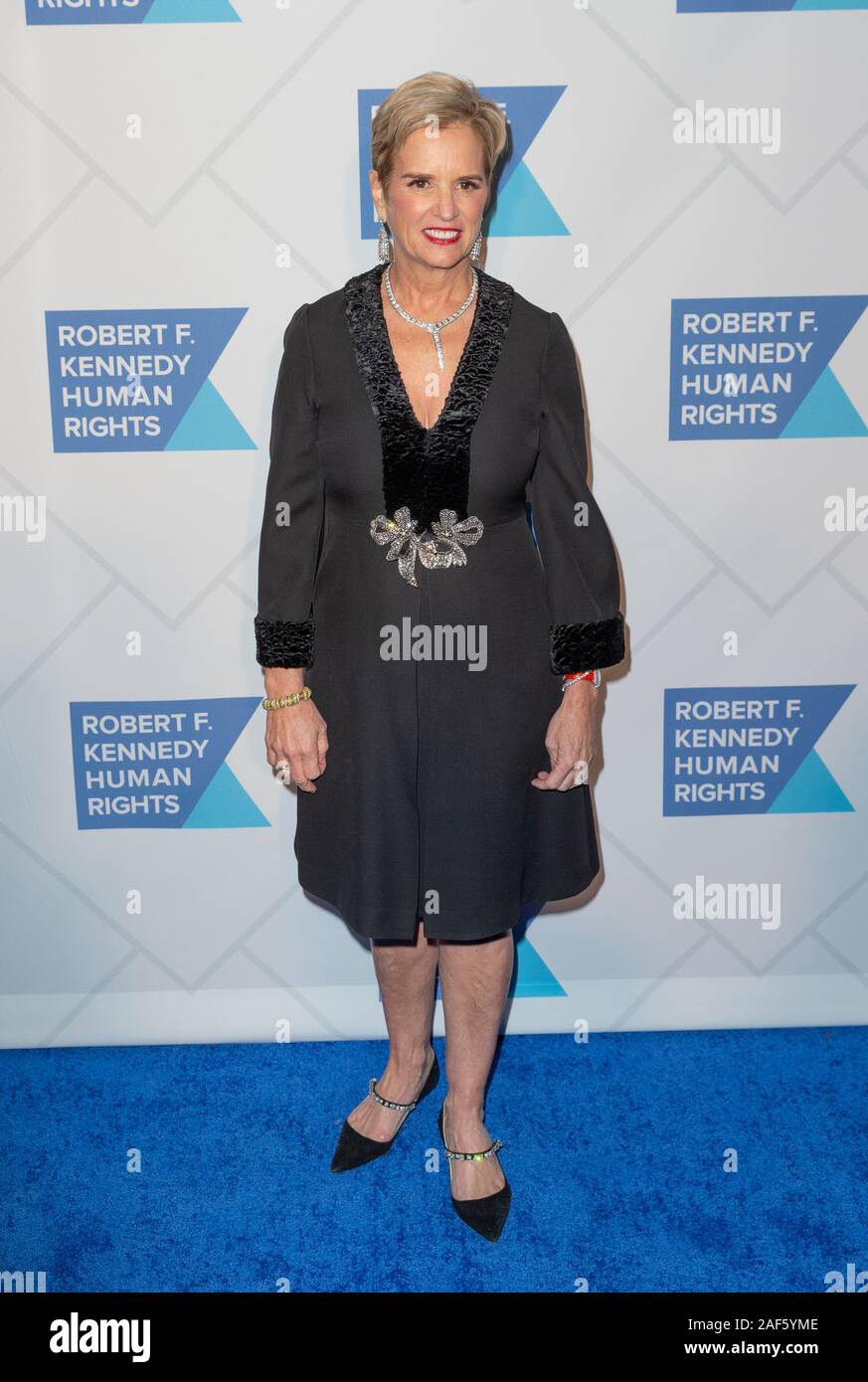 New York, NY - December 12, 2019: Kerry Kennedy attends the 2019 RFK ...