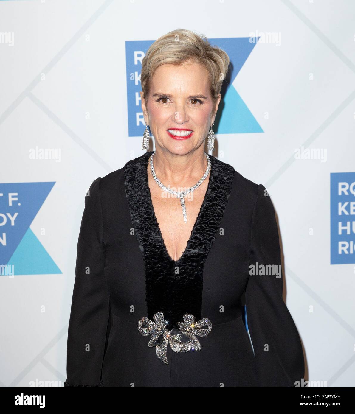 New York, NY - December 12, 2019: Kerry Kennedy attends the 2019 RFK ...