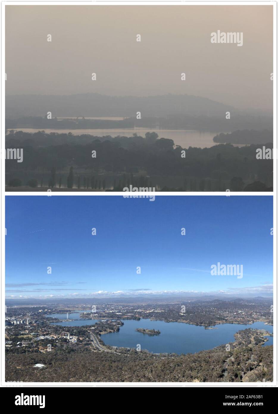 Canberra lake burley griffin Cut Out Stock Images & Pictures - Alamy