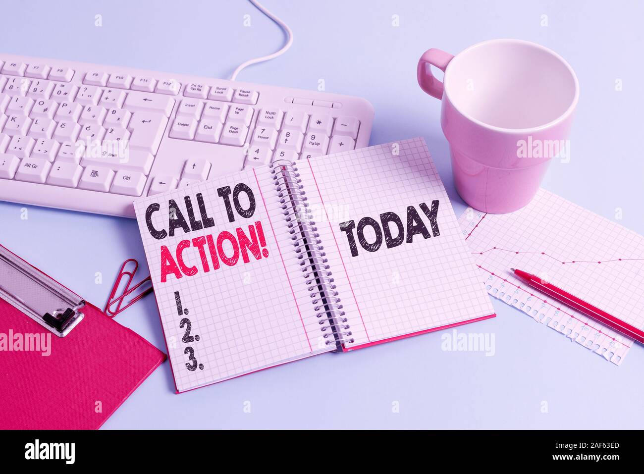 Handwriting text writing Call To Action. Conceptual photo exhortation ...