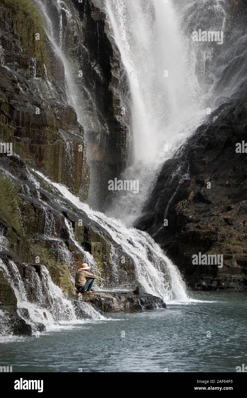 Vietnam da lat waterfalls hi-res stock photography and images - Alamy