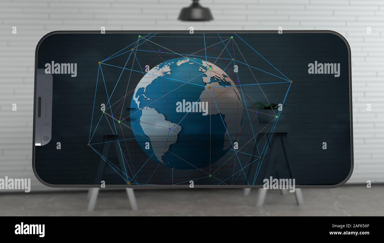 Virtual connections hi-res stock photography and images - Alamy