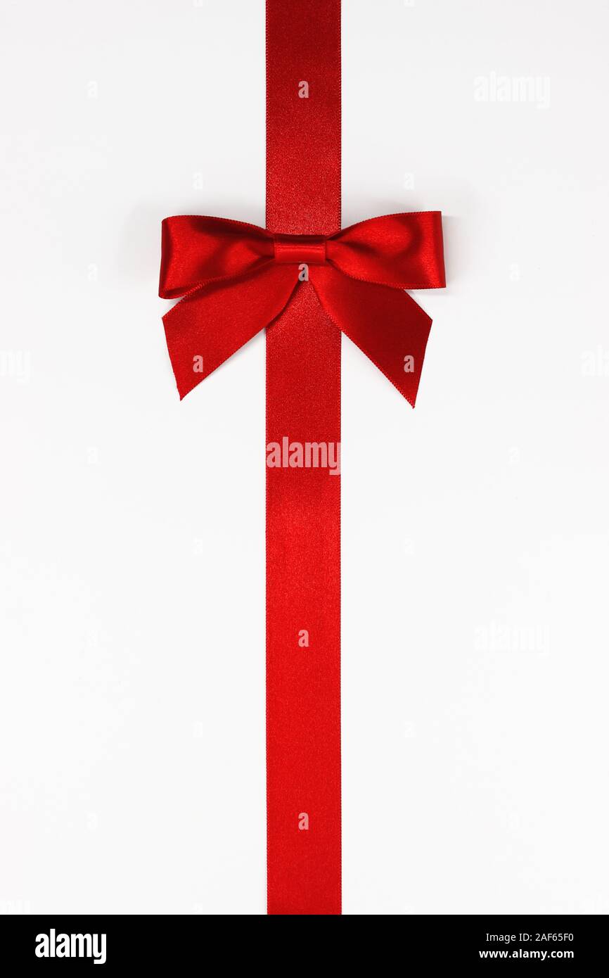 Ribbon Tied Bow Stock Photo - Alamy