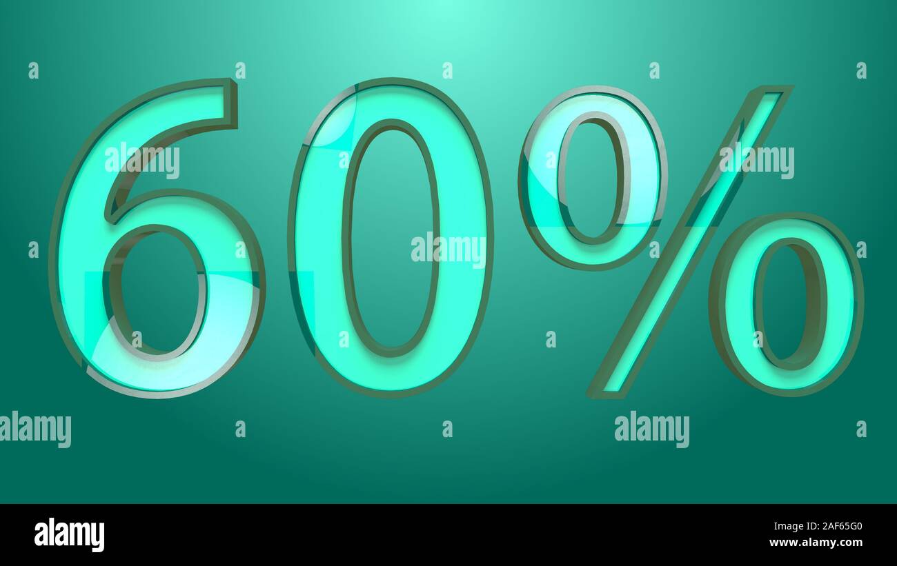 60 percent discount text hi-res stock photography and images - Alamy