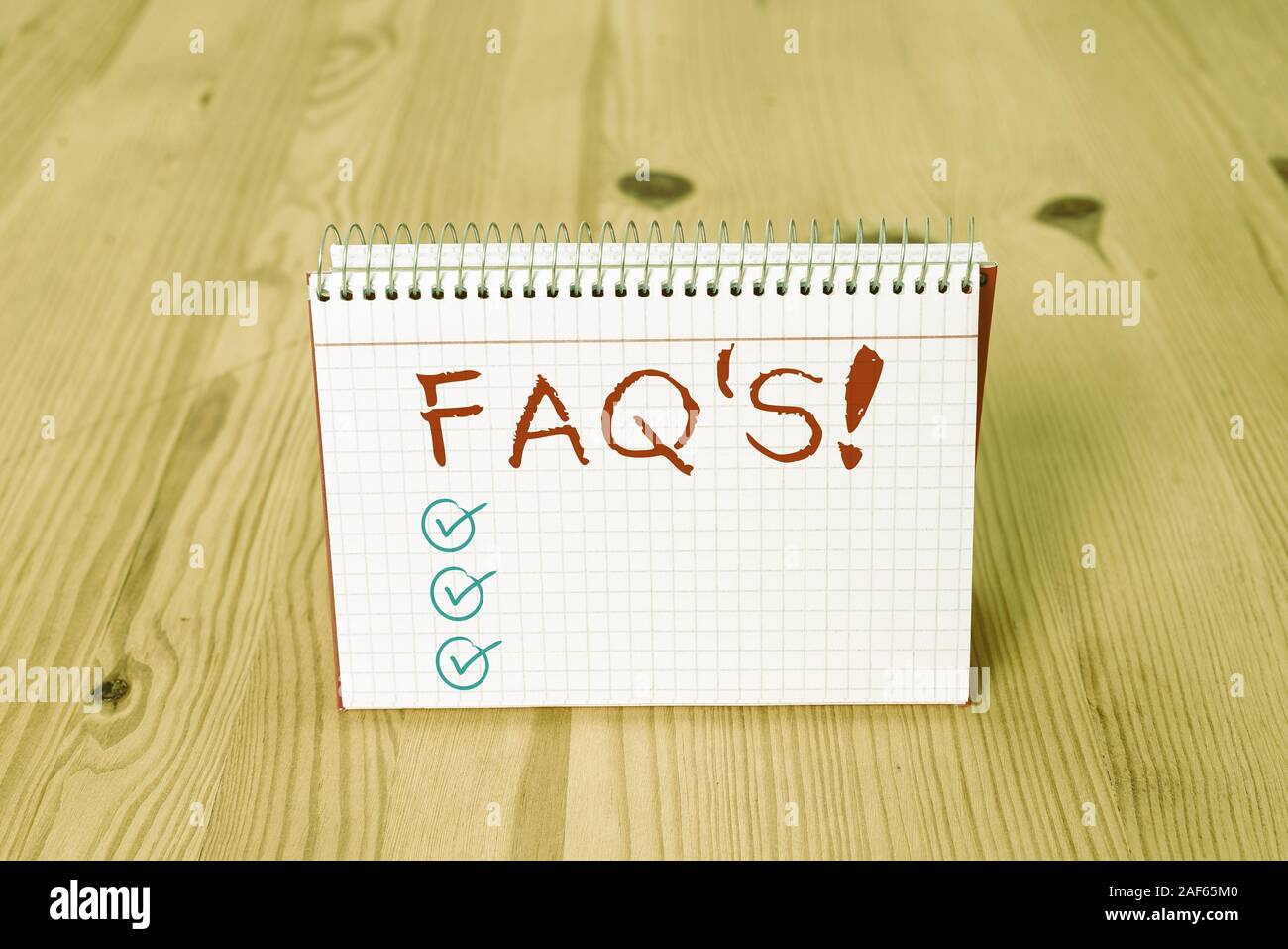 Handwriting Text Writing Faq S Conceptual Photo List Of Questions And Answers Relating To