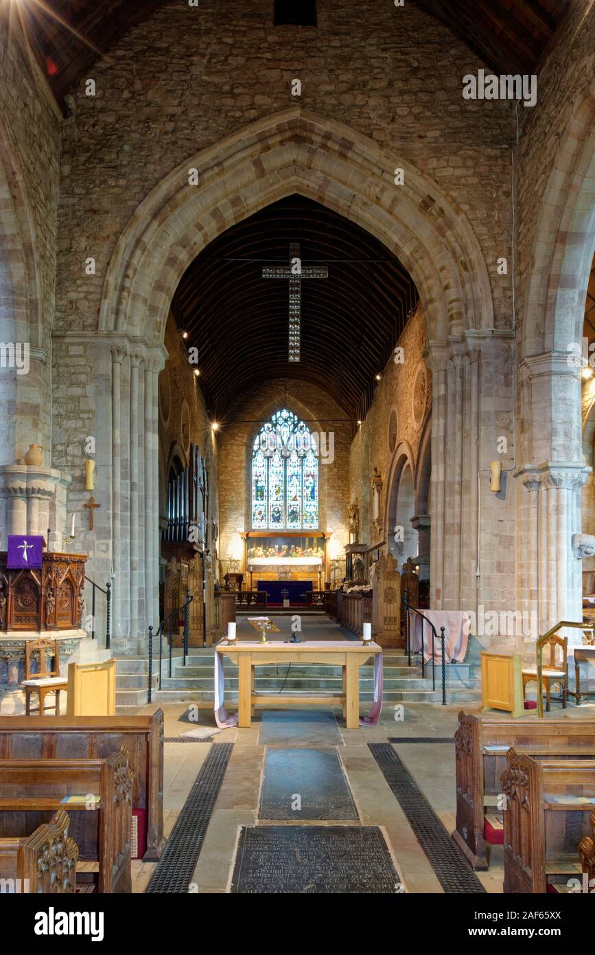 Church of england architecture british building chancel hi-res stock ...