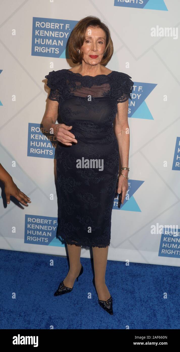 December 12, 2019, New York, New York, USA: Speaker of the House NANCY PELOSI attends the 2019 ...