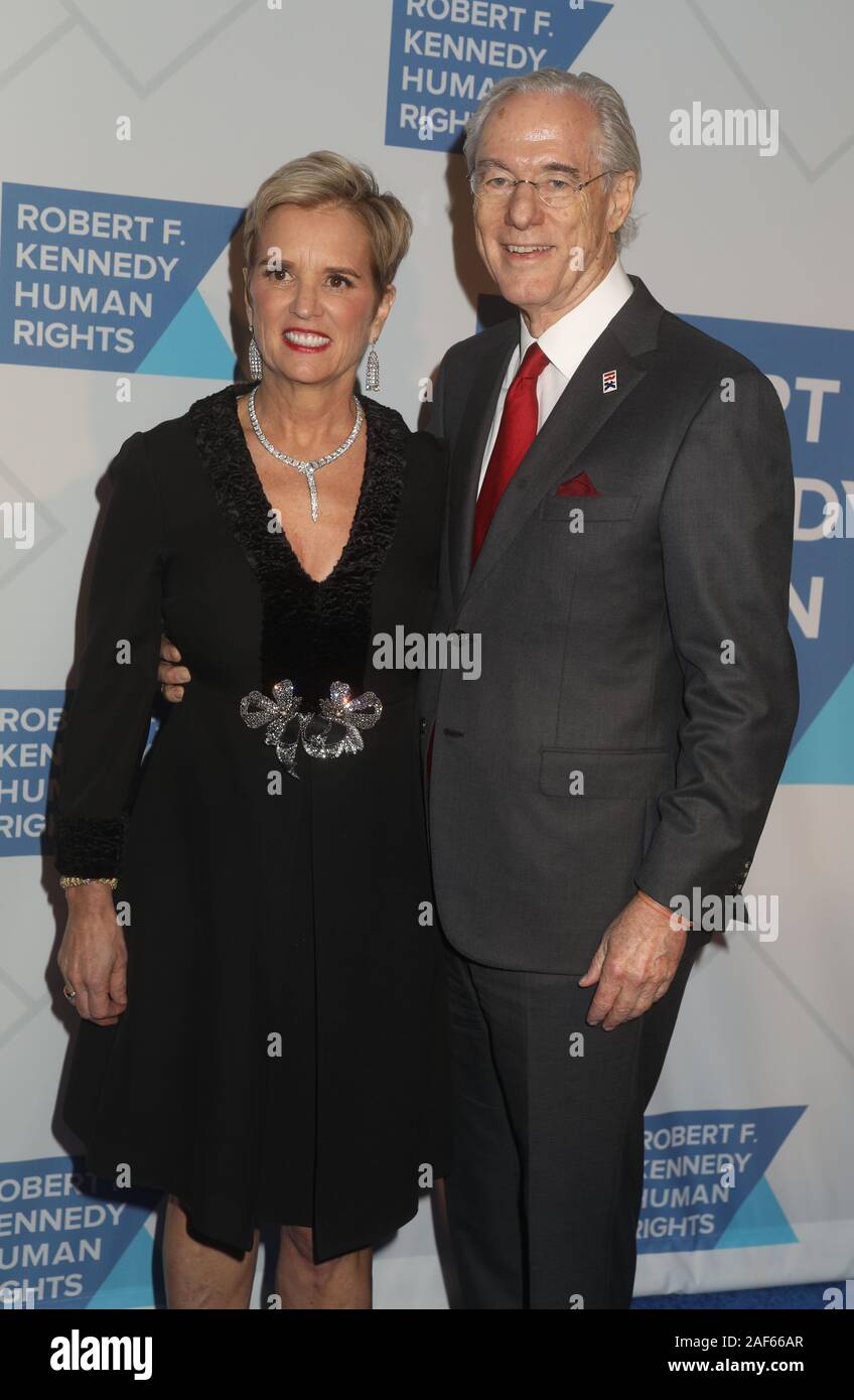 December 12, 2019, New York, New York, USA: KERRY KENNEDY and PAUL ...