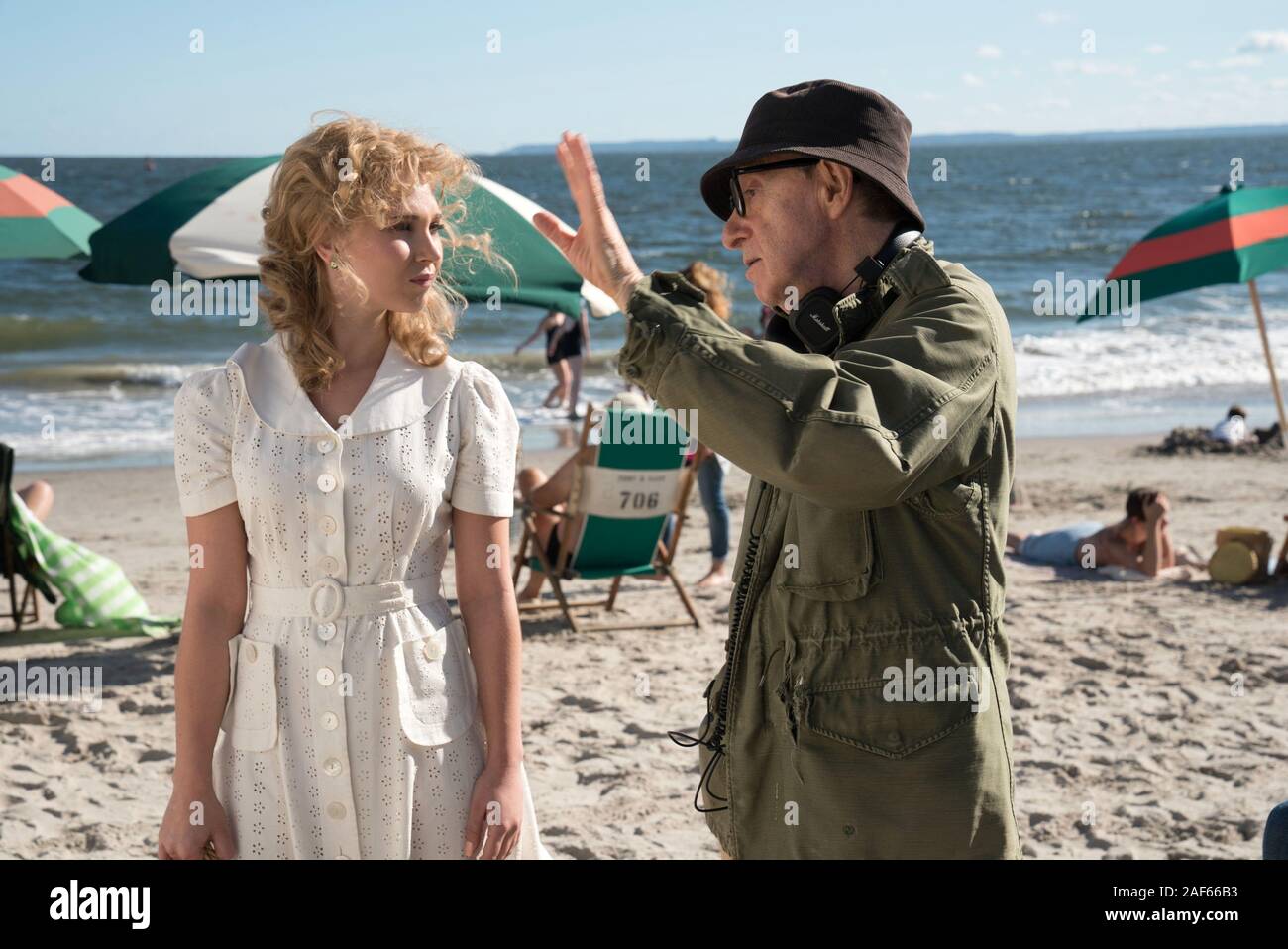 WOODY ALLEN and JUNO TEMPLE in WONDER WHEEL (2017), directed by WOODY ...