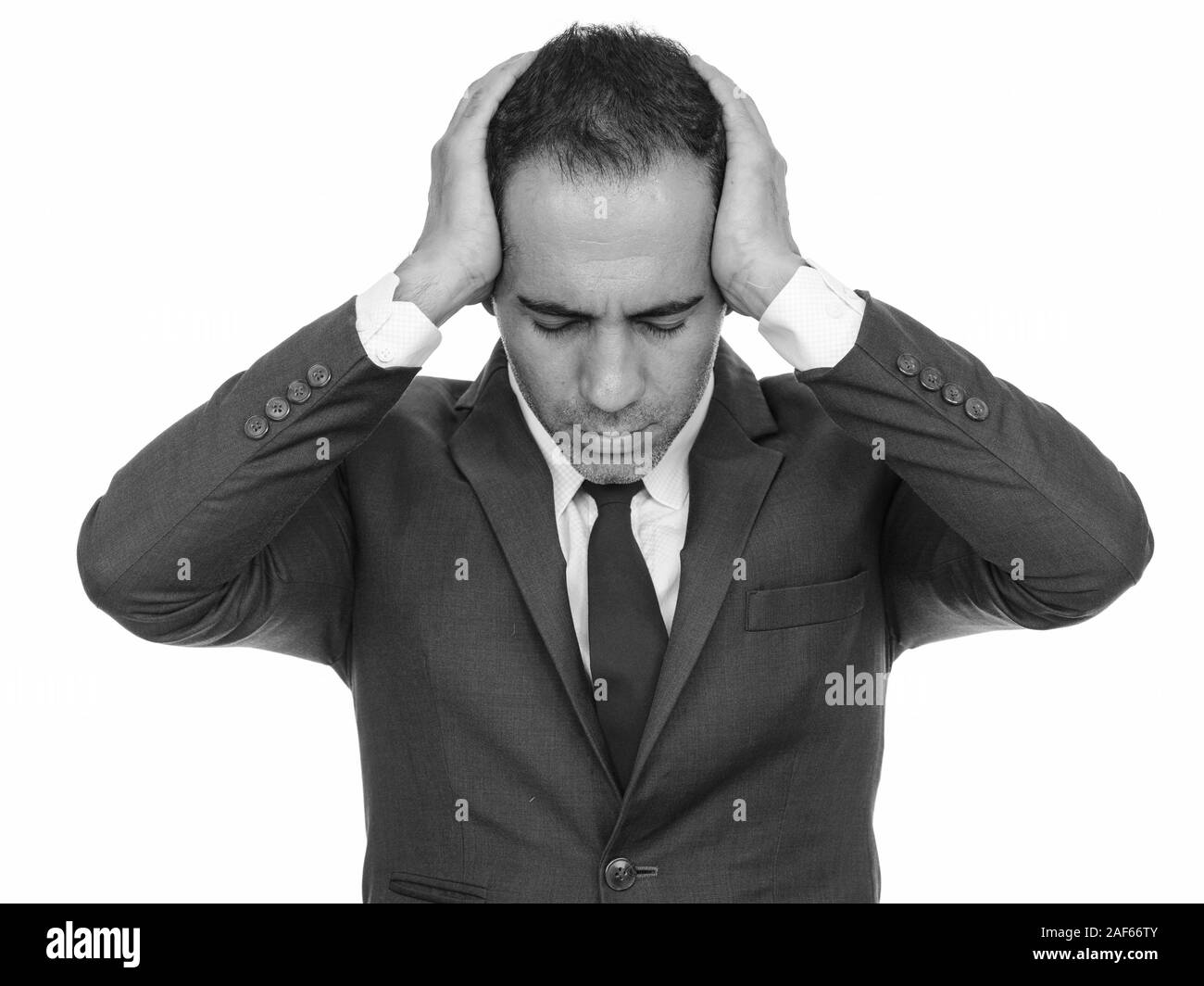 Fatigue ache Black and White Stock Photos & Images - Alamy