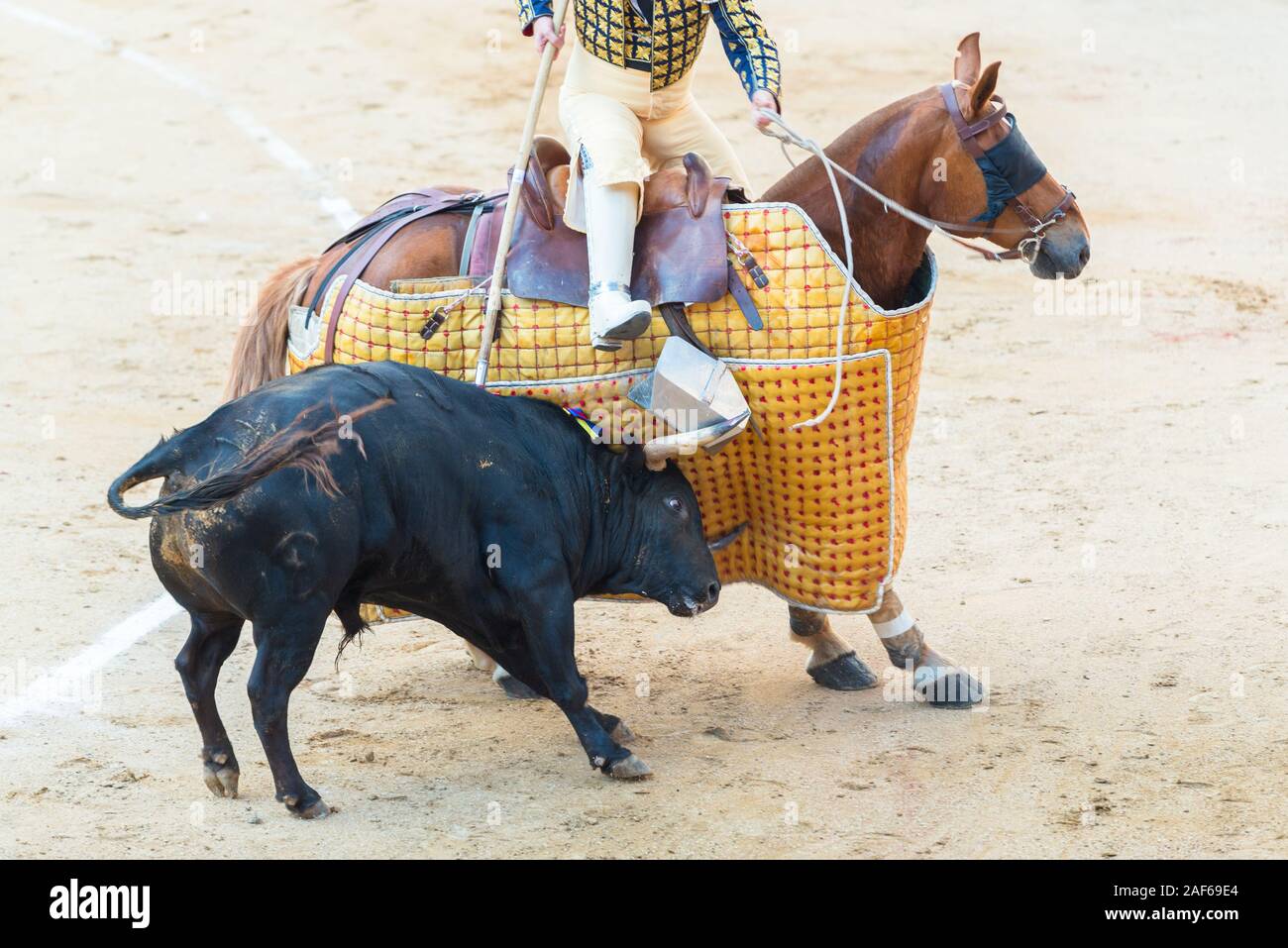 Bull fighting stadium madrid hi-res stock photography and images - Alamy