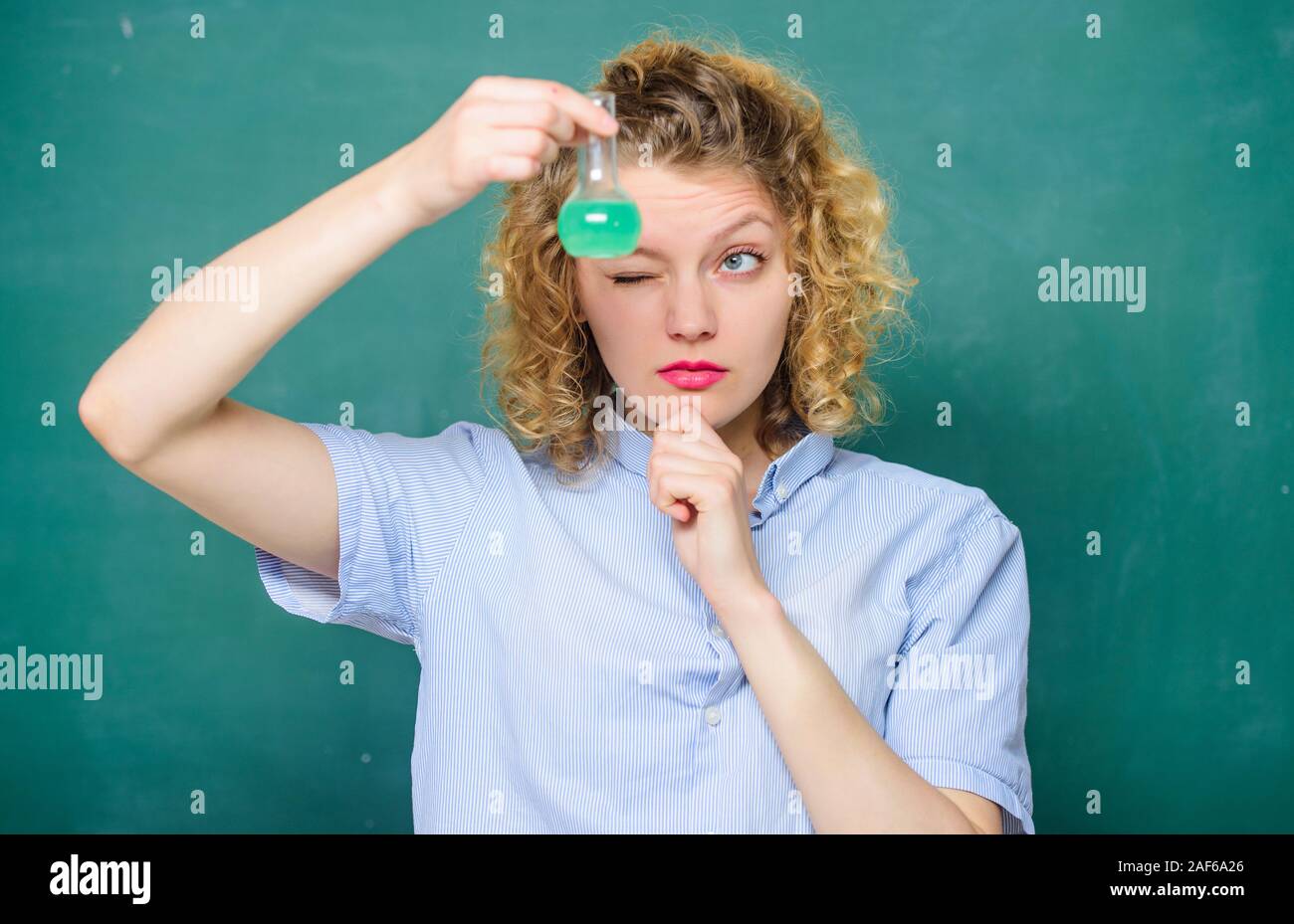 Chemical industry. scientist at school lab. school lesson. biology ...