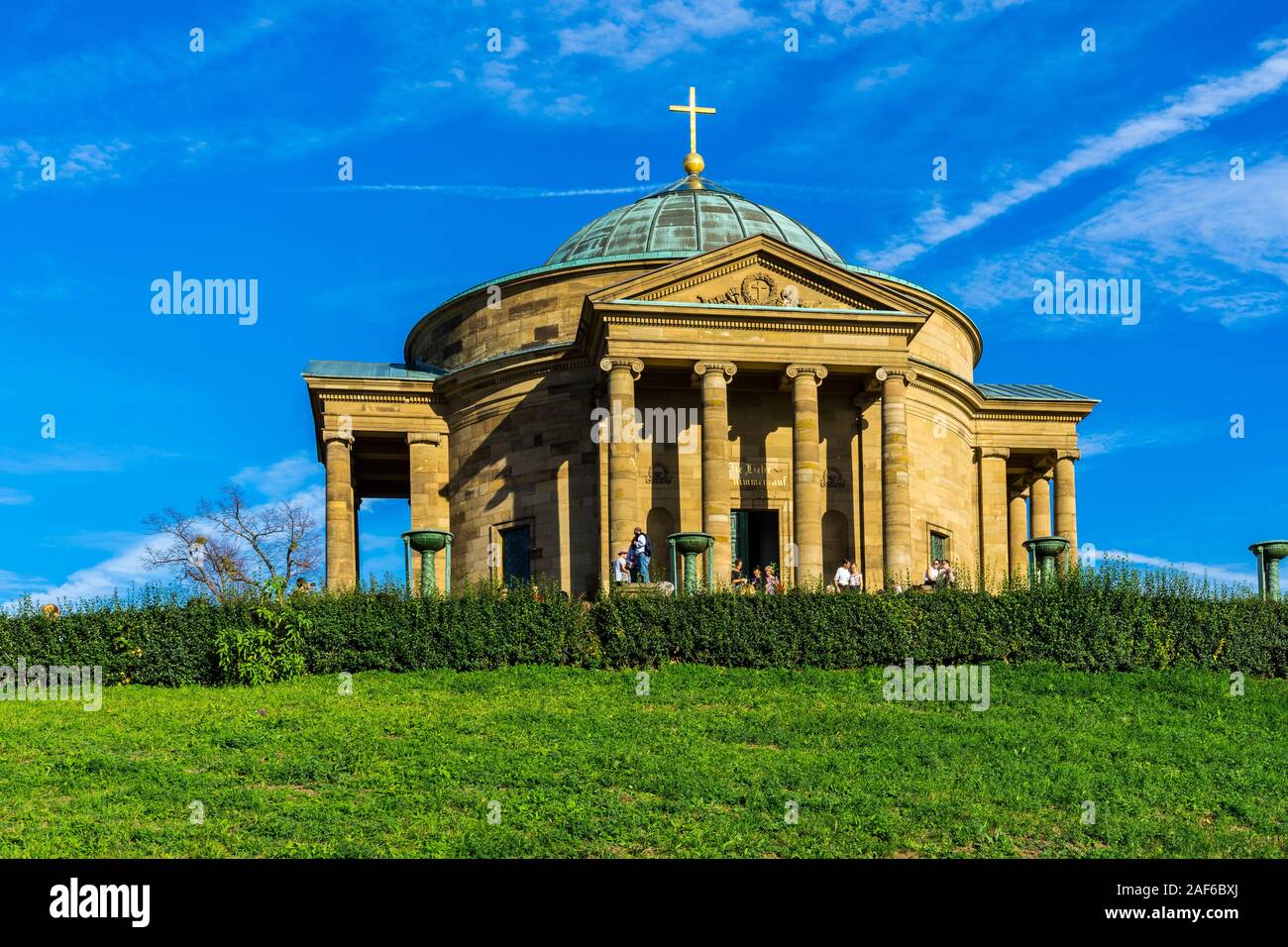 Stuttgart, Germany, October 20, 2019, Famous landmark mausoleum of ...