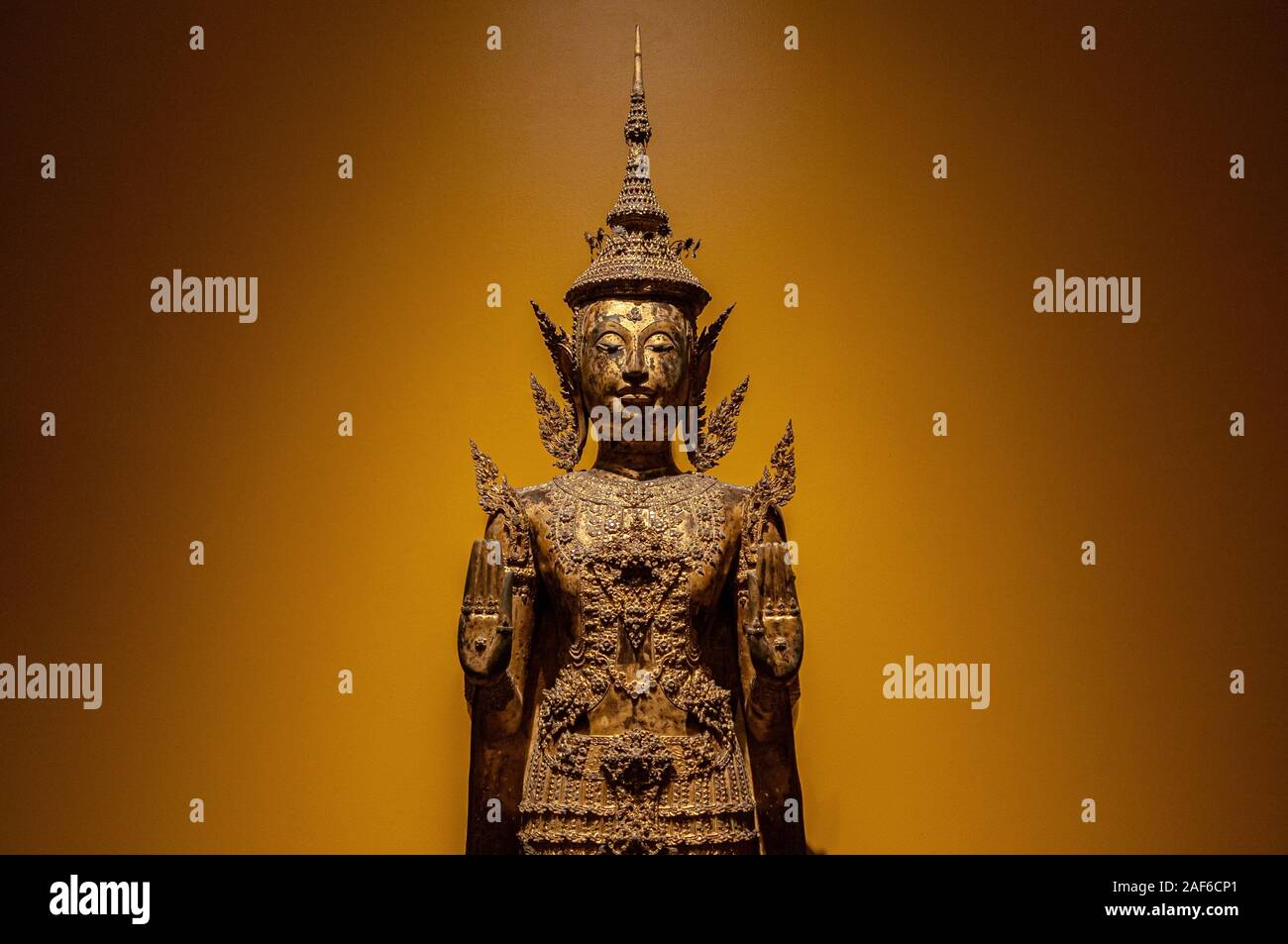 OCT 24, 2019 Bangkok, Thailand - Bangkok National Museum Thai antique ...