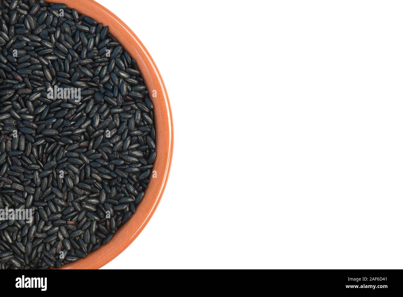 Bowl raw black rice hi-res stock photography and images - Alamy