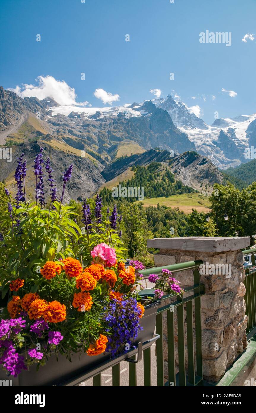 View of la meije hi-res stock photography and images - Alamy