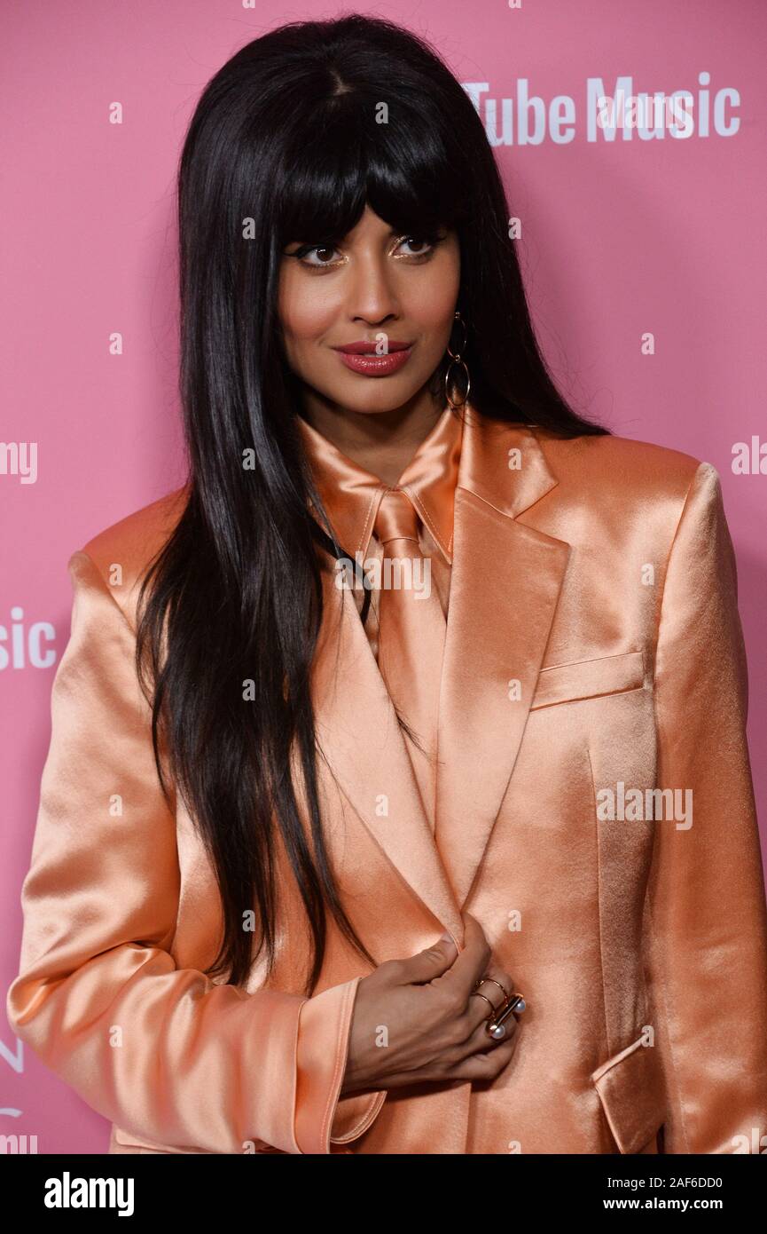 Los Angeles, United States. 13th Dec, 2019. Jameela Jamil arrives for ...