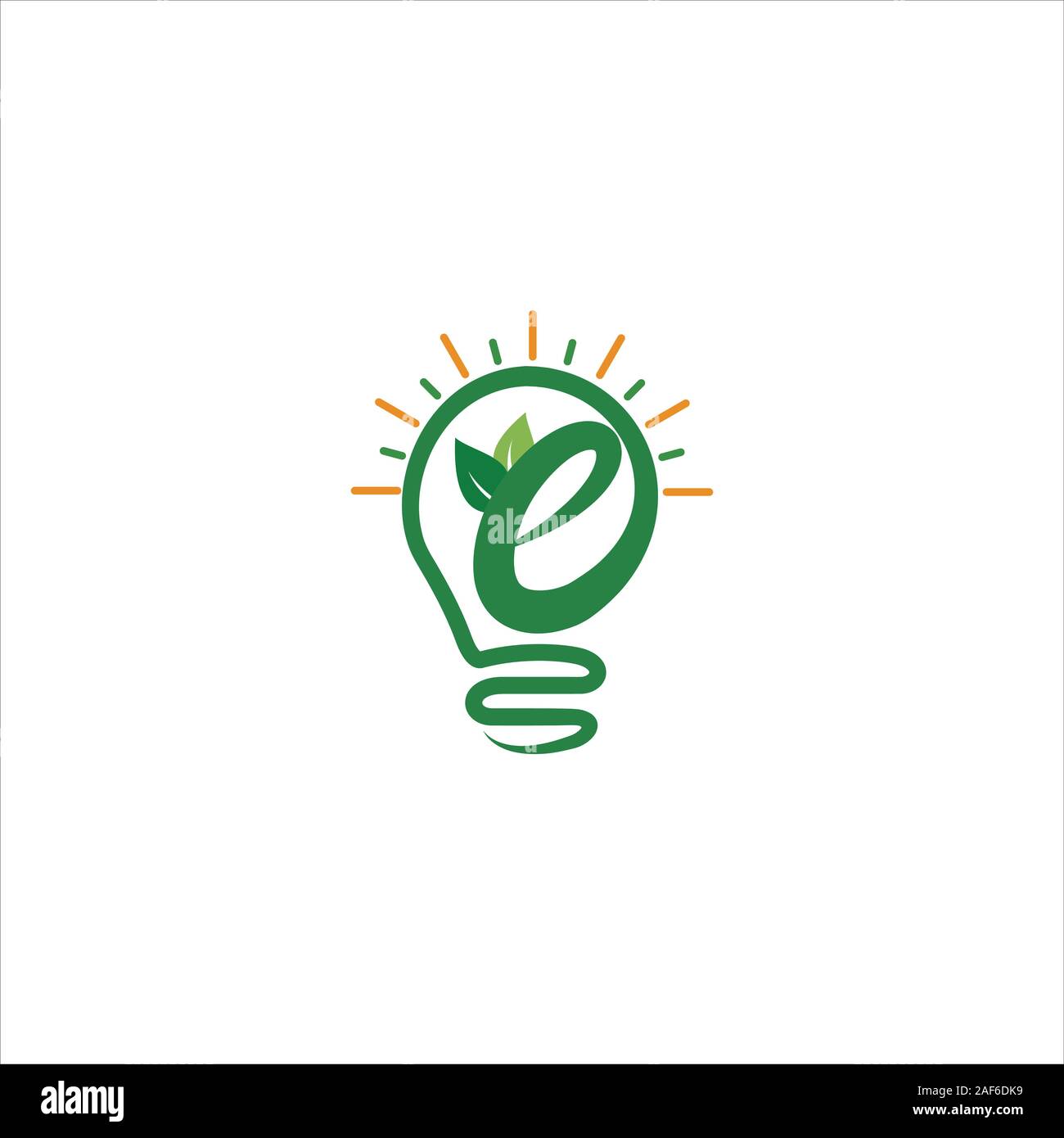 Green Energy Logo Design Template Stock Vector Image & Art - Alamy