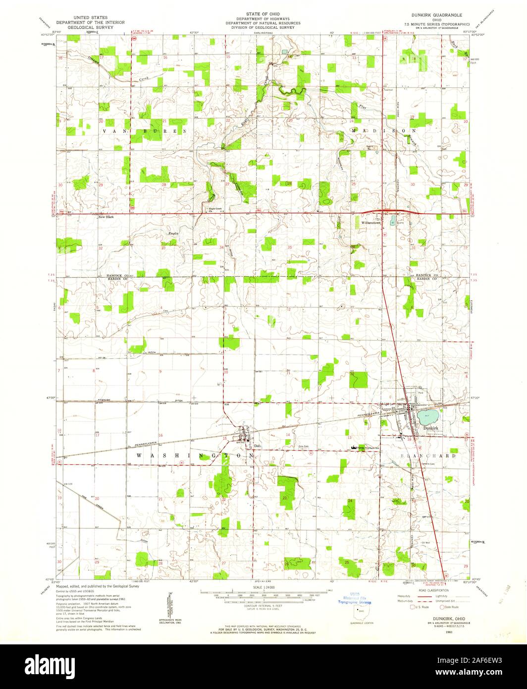 Map of dunkirk Cut Out Stock Images & Pictures - Alamy