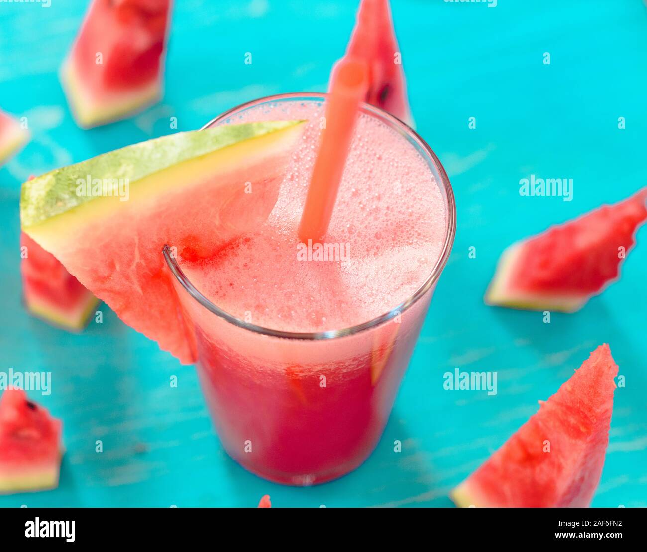 Colorful refreshing drinks for summer, cold watermelon juice smoothies ...