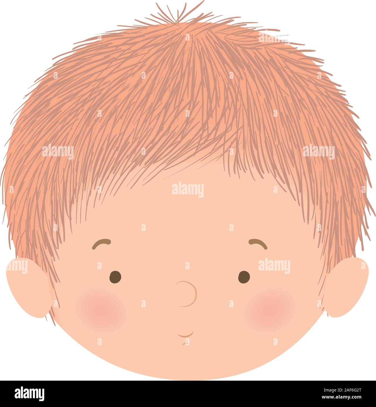 Cute baby boy face vector design Stock Vector Image & Art - Alamy