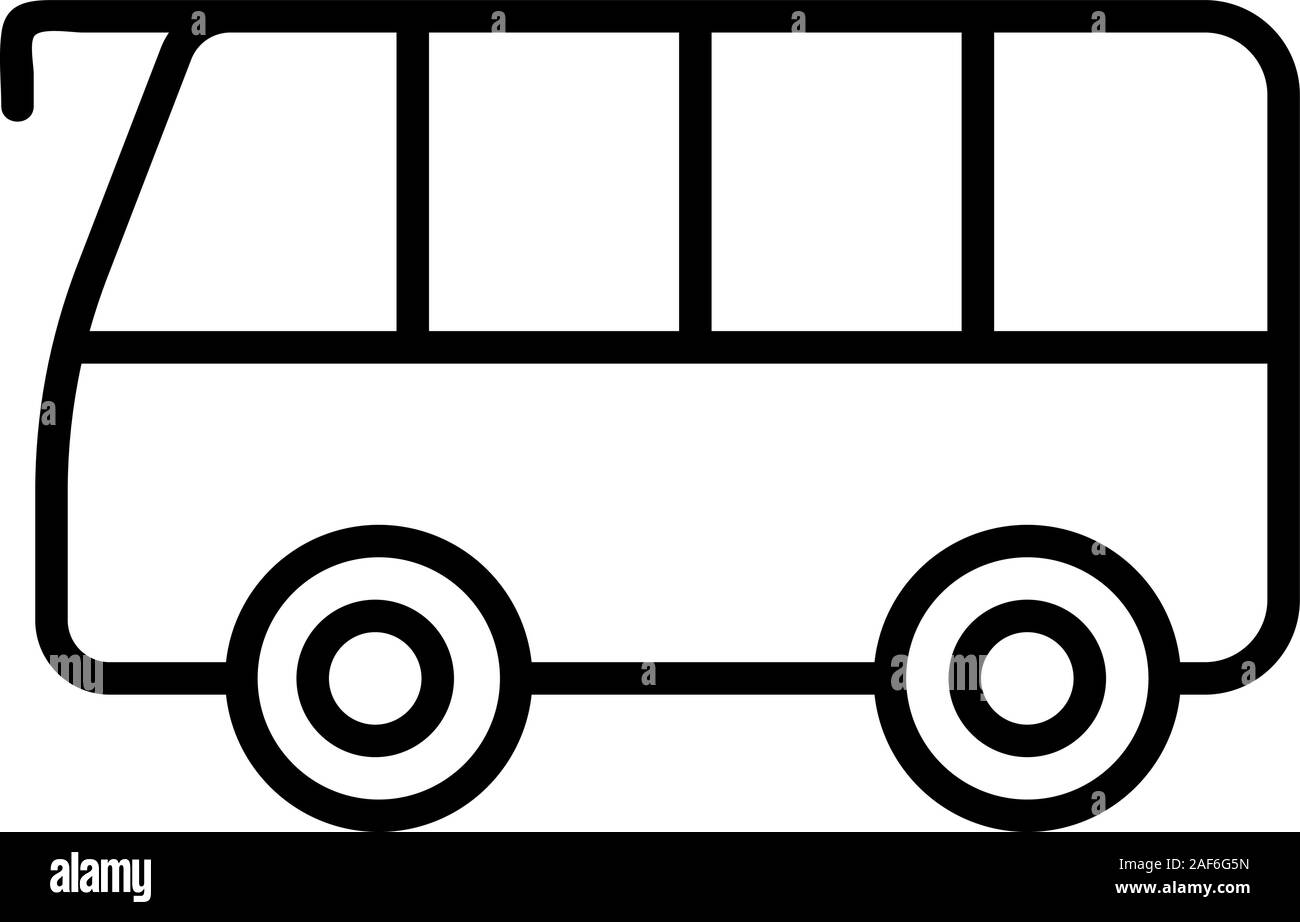 Russian bus Stock Vector Images - Alamy