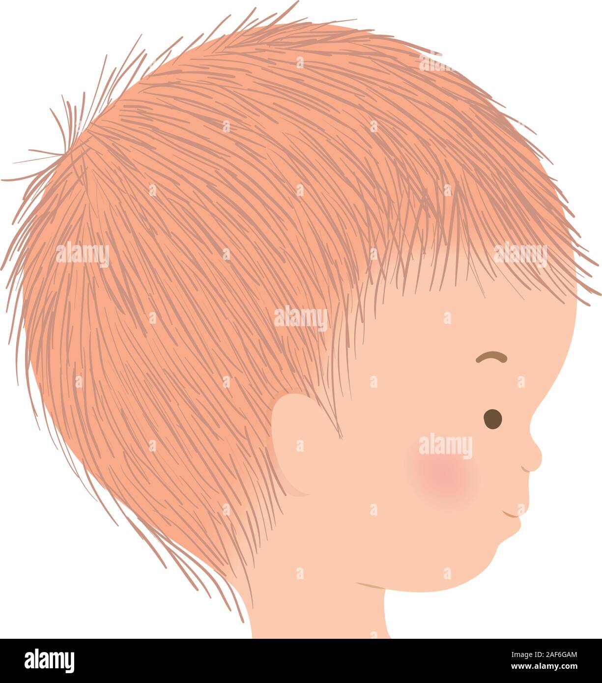 Cute baby boy face vector design Stock Vector Image & Art - Alamy