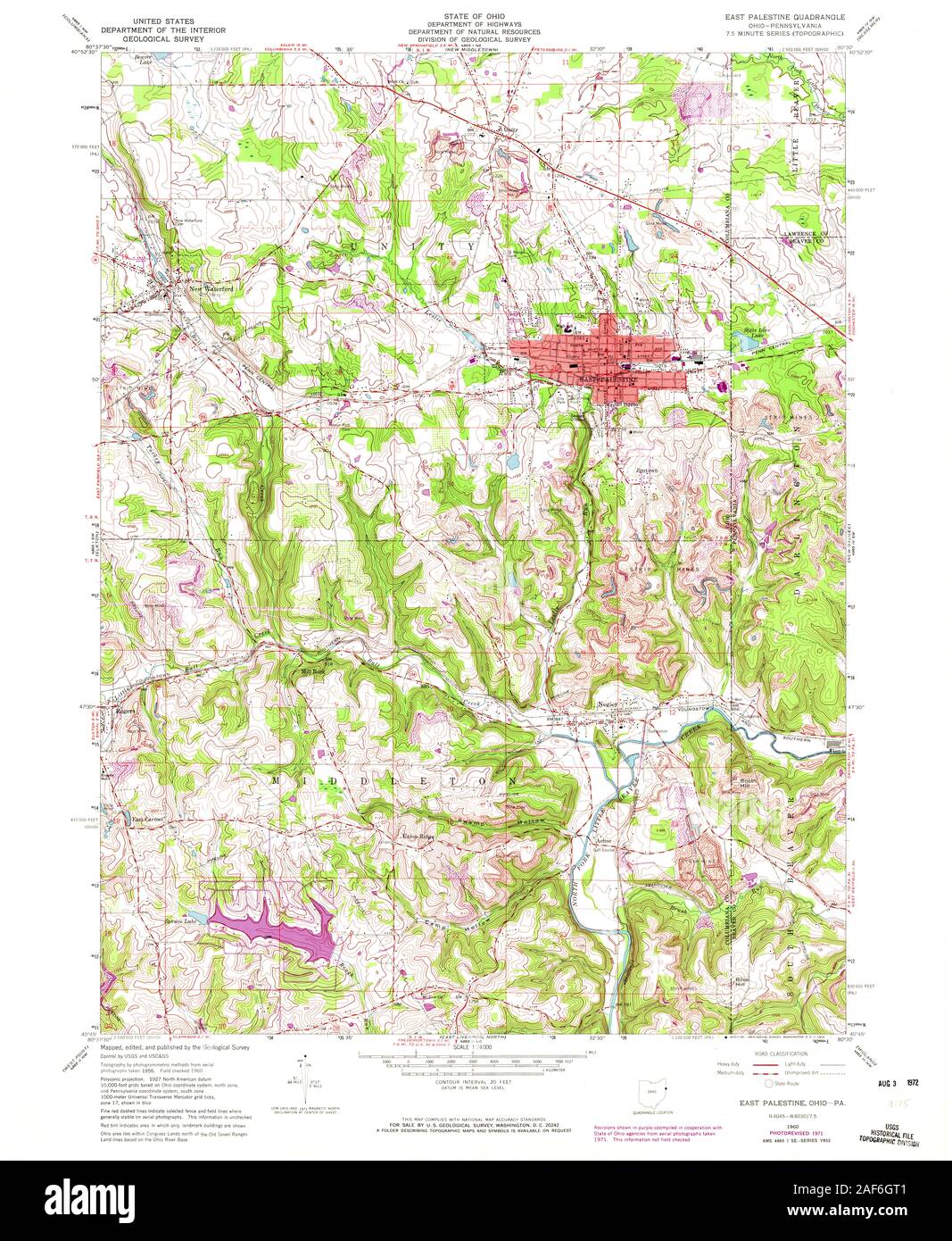 Geological map of palestine Cut Out Stock Images & Pictures - Alamy