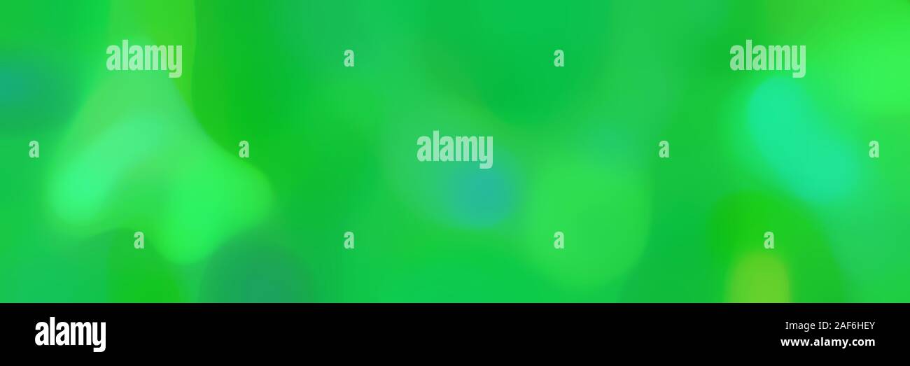 soft blurred horizontal background with lime green, medium sea green ...